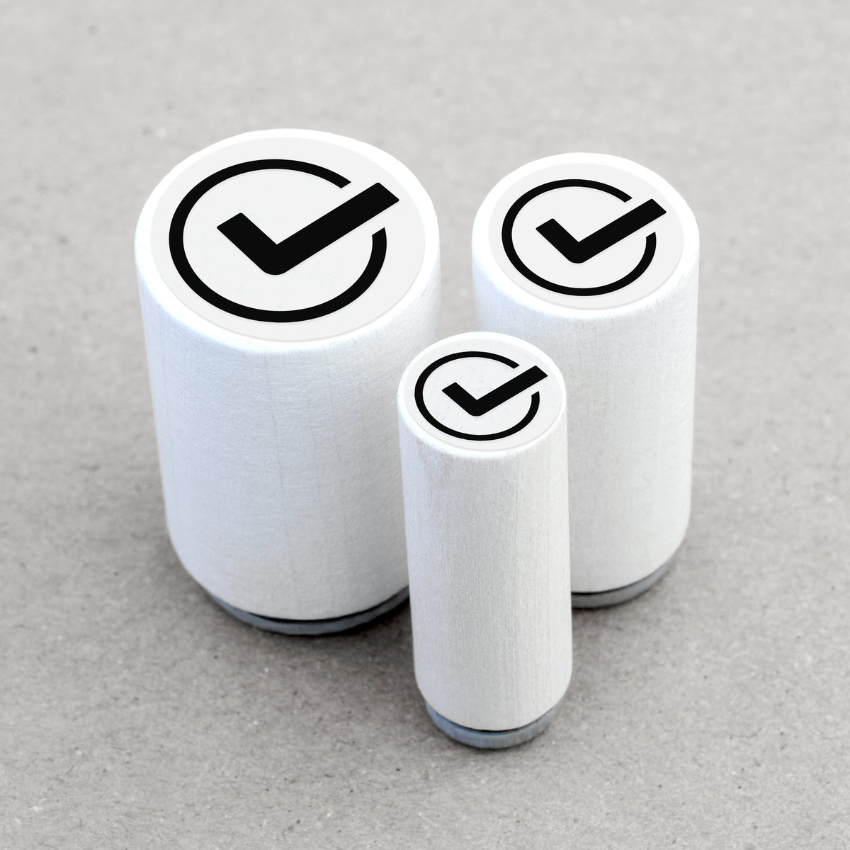 Ministempel Häkchen-Symbol – Merry and Bright®