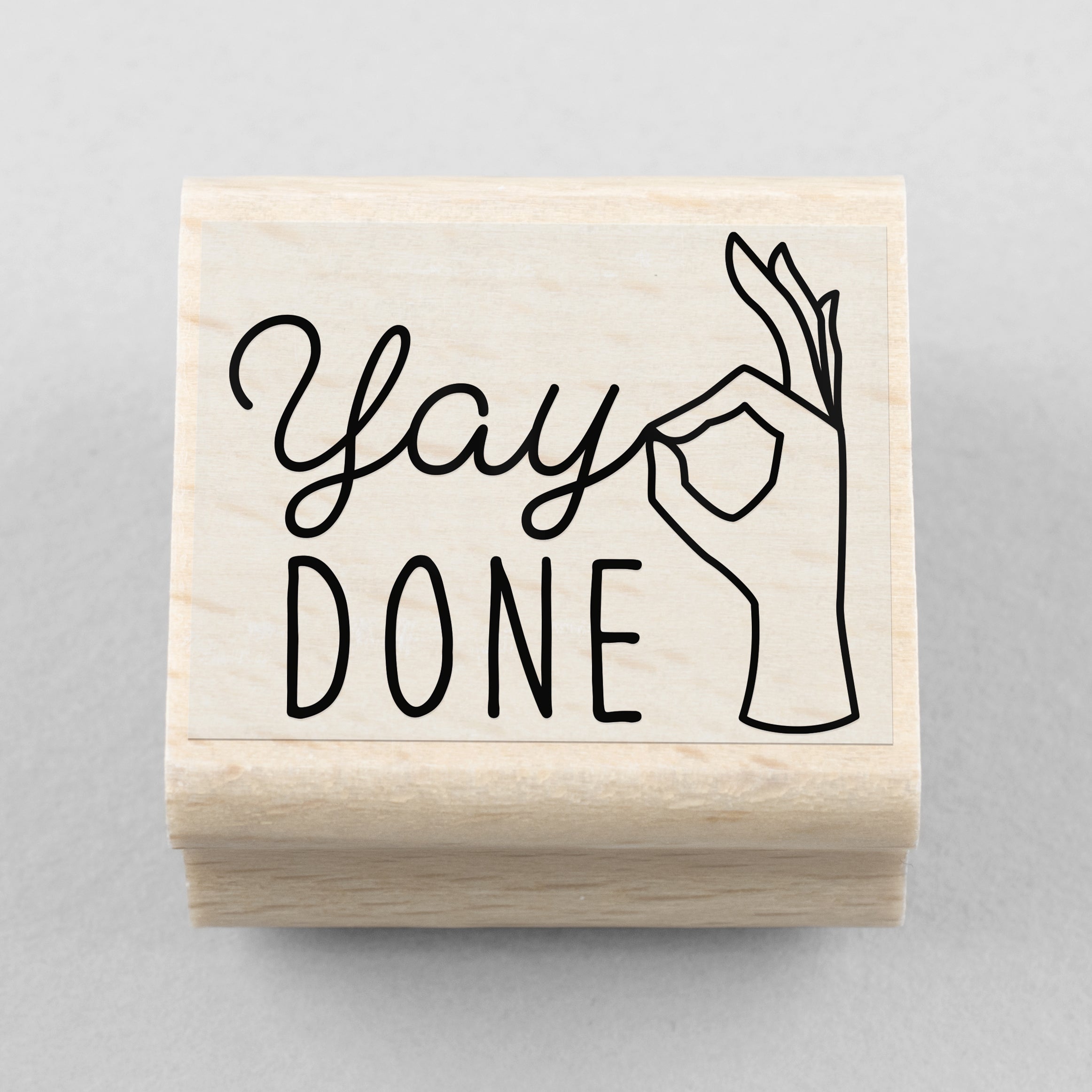 Stempel Yay Done 35 x 30 mm – Merry and Bright®
